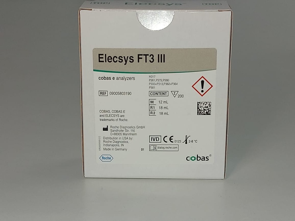 ROCHE ELECSYS FT3 III Elecsys (Test 200) | Aldeal Lab-Tech Limited